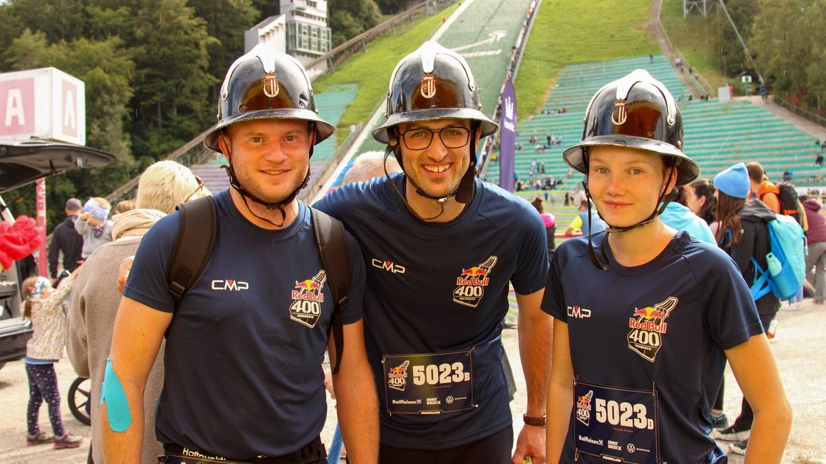 Teilnahme der Feuerwehr Windern am Red Bull 400 - FF Windern